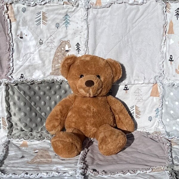Bear Rag Quilt - Etsy