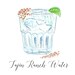 Ranch Water With Tajin Rim Digital Image Digital Download. JPG, PNG for ...
