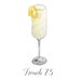 French 75 Digital Image Digital Download. JPG, PNG for Wedding Bar Sign ...