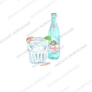 Tajin Ranch Water With Topo Chico Digital Image Digital Download. JPG ...