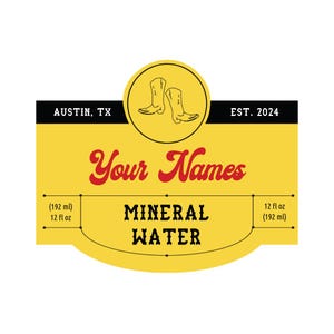 DIY Topo Chico Label Template Full Size 12oz Mineral Water Label ...
