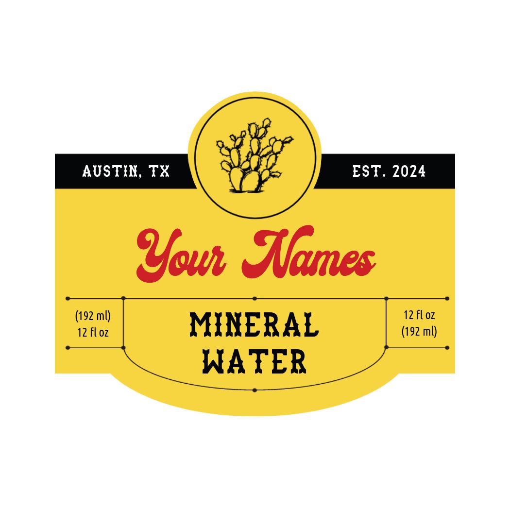 DIY Topo Chico Label Template Full Size 12oz Mineral Water Label ...