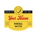 DIY Mini Topo Chico Label Template Mineral Water Label, Bottle Label ...