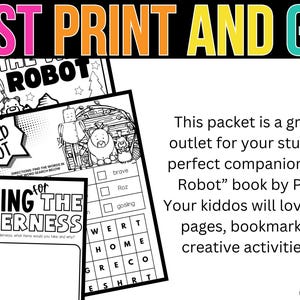 The Wild Robot Movie, Book Companion and Activity Worksheets ...