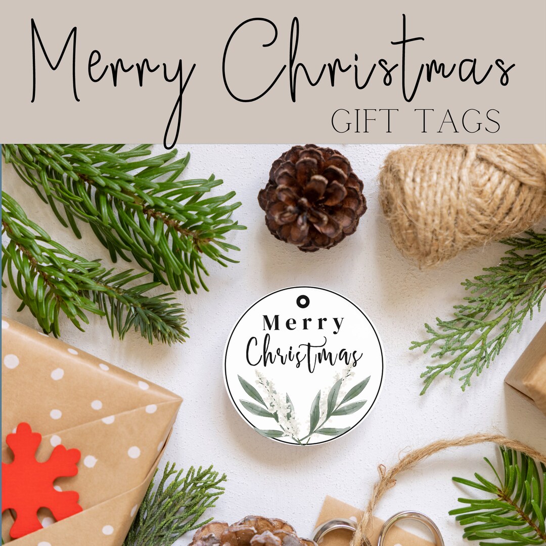 Merry Christmas Gift Tags, Christmas Gift Tags, Christmas Tags ...
