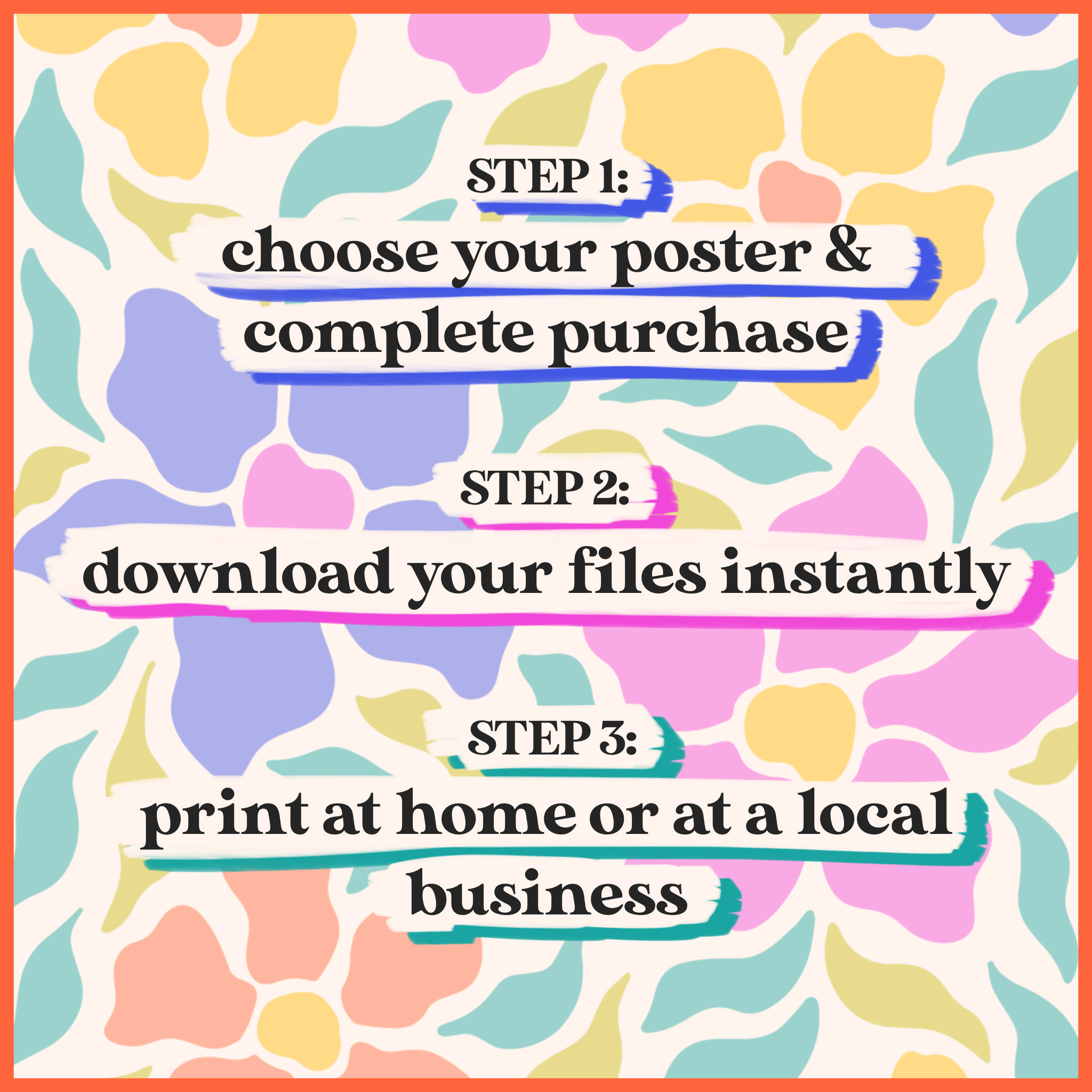 Printable Shapes Classroom Poster: Colorful Kids Educational Art ...