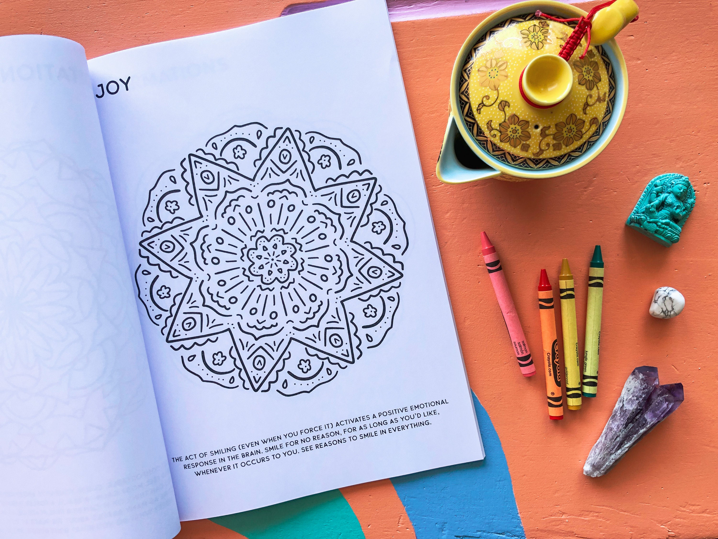 Mindful Mandalas Coloring Book - 36 Mindfulness Exercises for Adults ...
