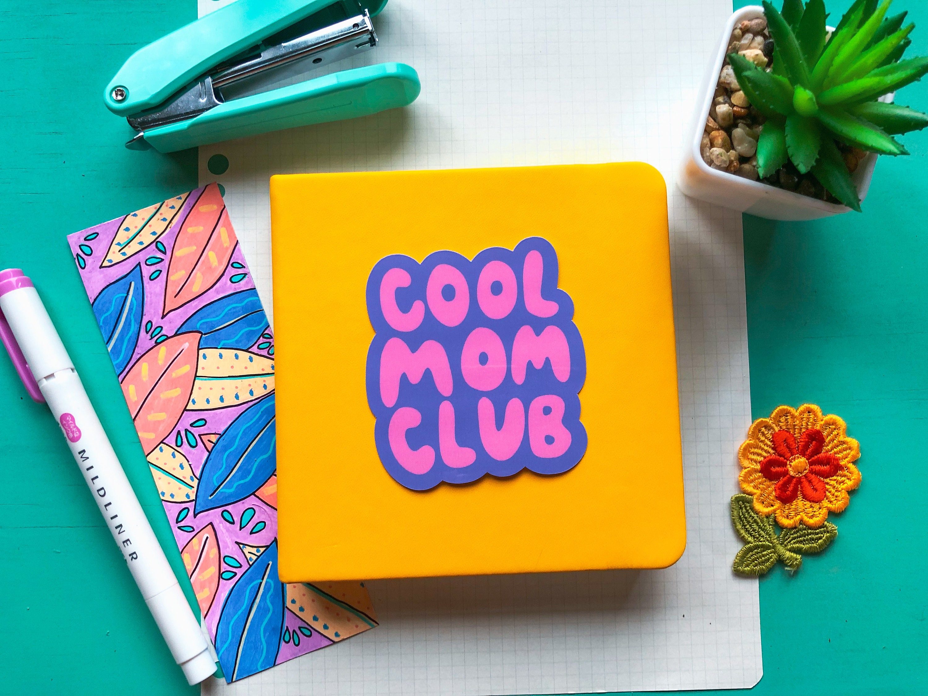Cool Mom Club Vinyl Sticker – Weatherproof Laptop Decal - Etsy