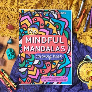 Mindful Mandalas Coloring Book - 36 Mindfulness Exercises for Adults ...