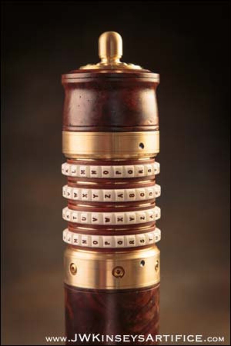 The Cryptex Triple: a Hand-made Combination Lock Box - Etsy