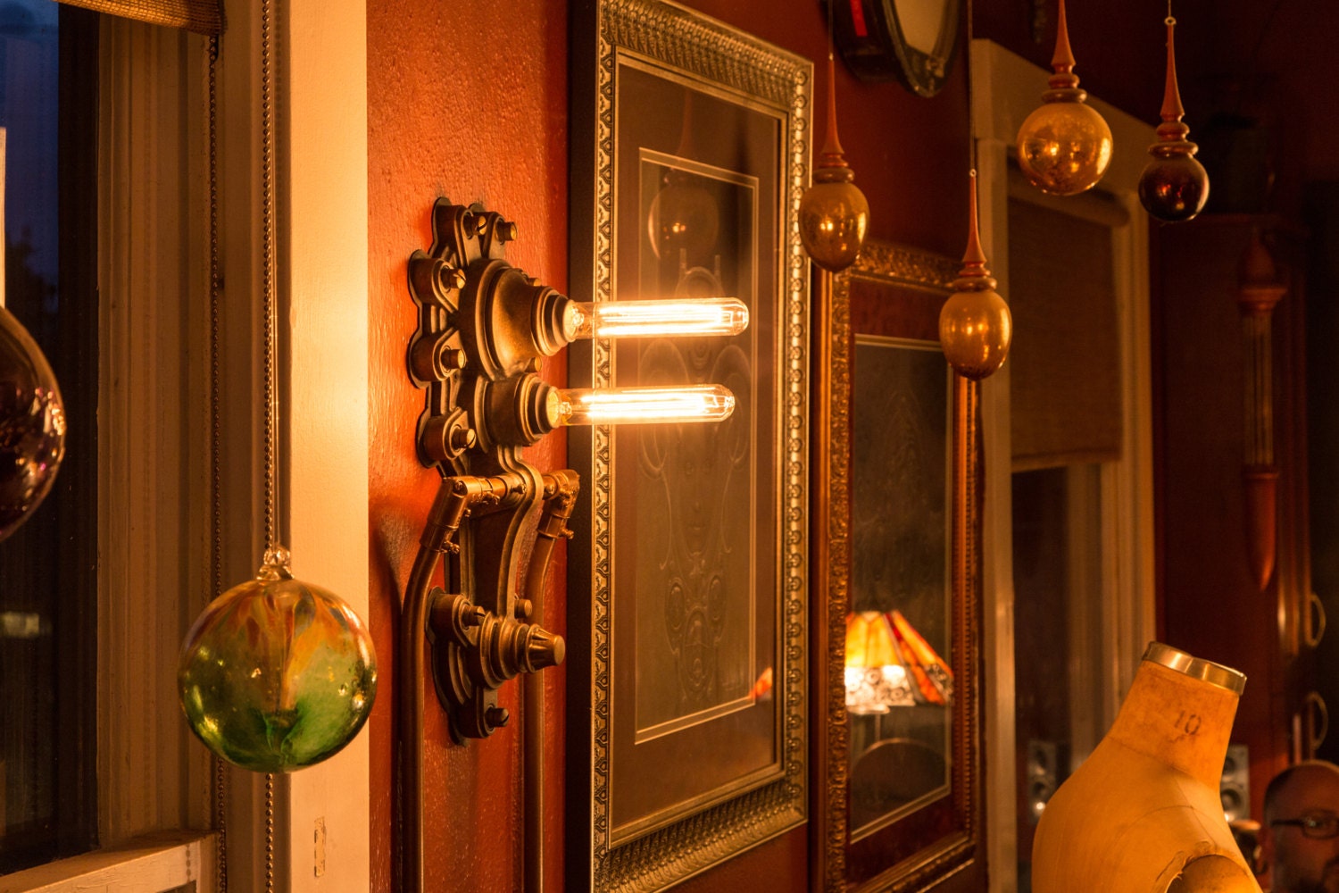 Hesterion Wall Sconce: a Hand Made Light Fixture in an - Etsy