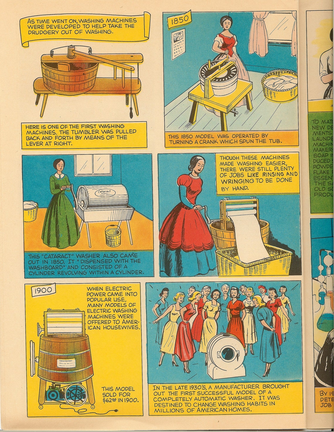 Vintage Book Comic Style cleanliness and Health - Etsy