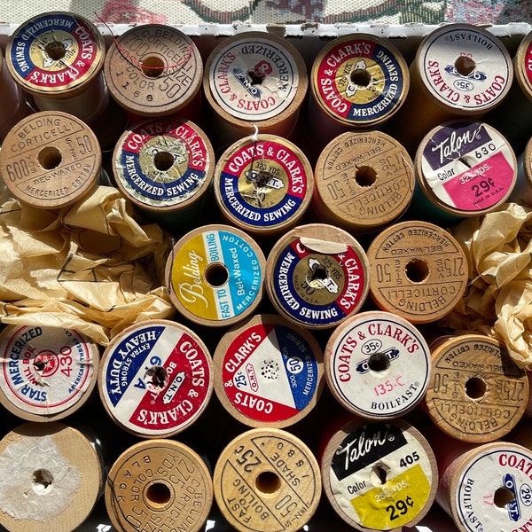 Vintage Thread Spool - Etsy