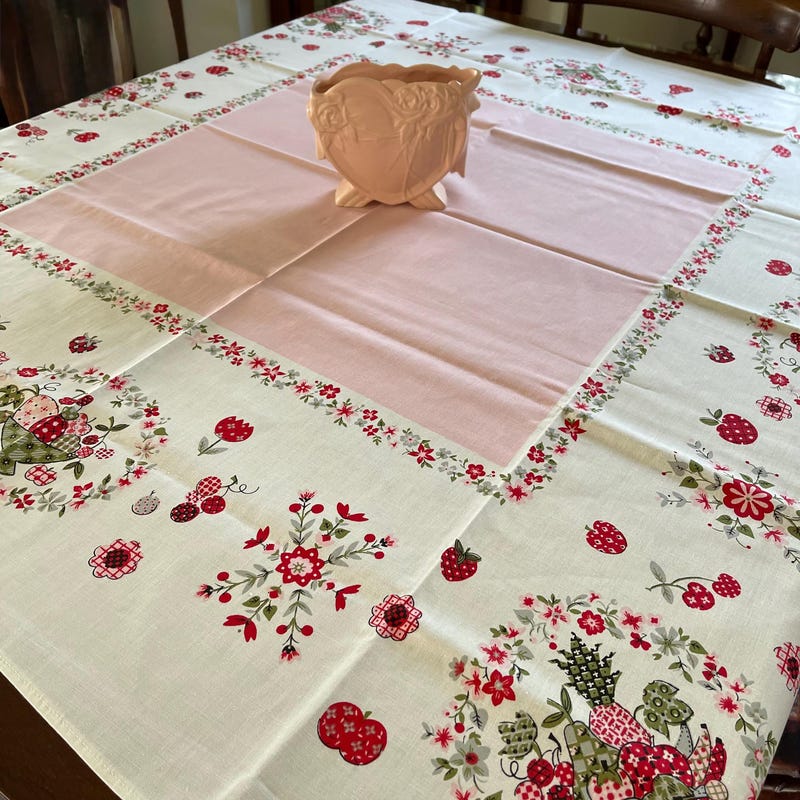 Applique Tablecloth - Etsy