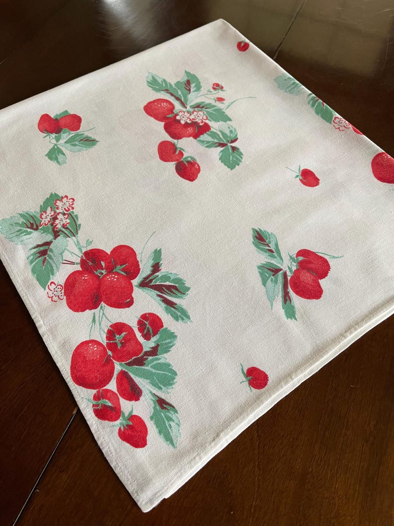 Vintage Tablecloths, Wilendur, Your Choice! Patterns Vary Chestnut ...