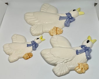 Ceramic Flying Ducks - Etsy