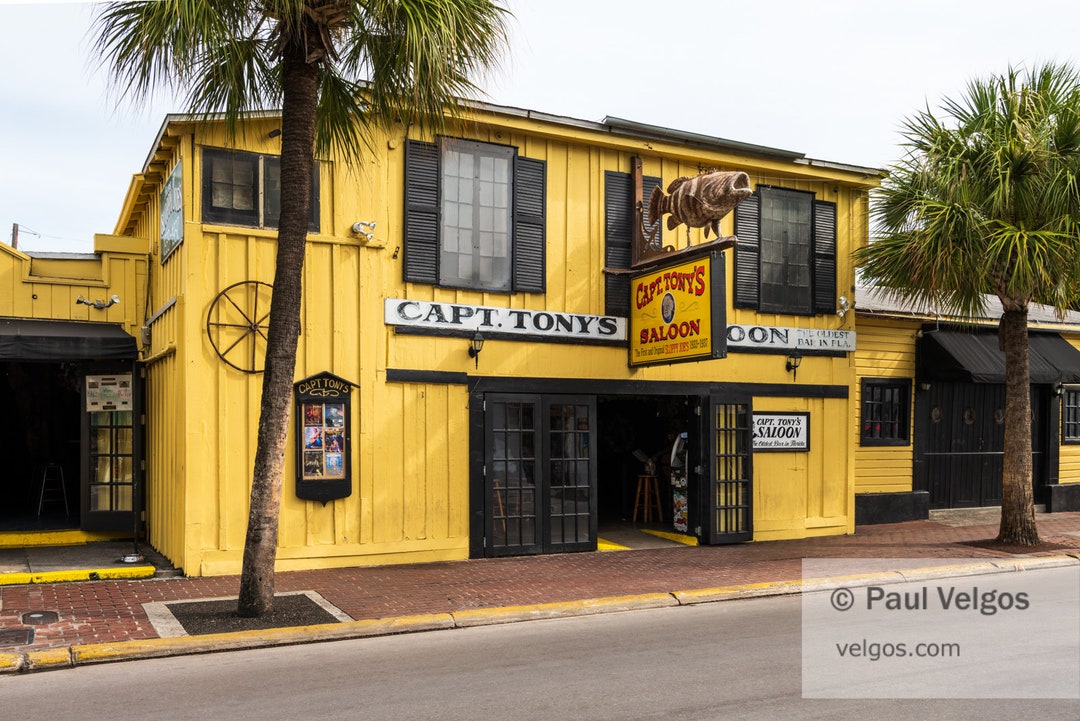 Captain Tonys Saloon Print: Key West Poster, Captain Tonys Photo ...