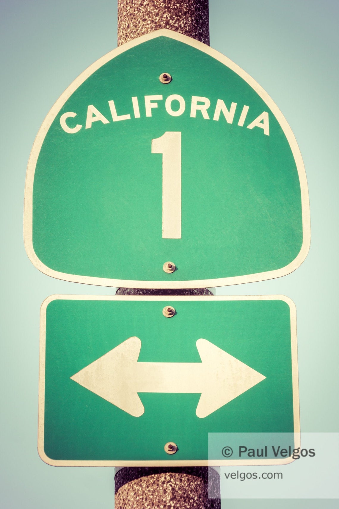 California Art Print PCH Sign Print Pacific Coast Highway - Etsy