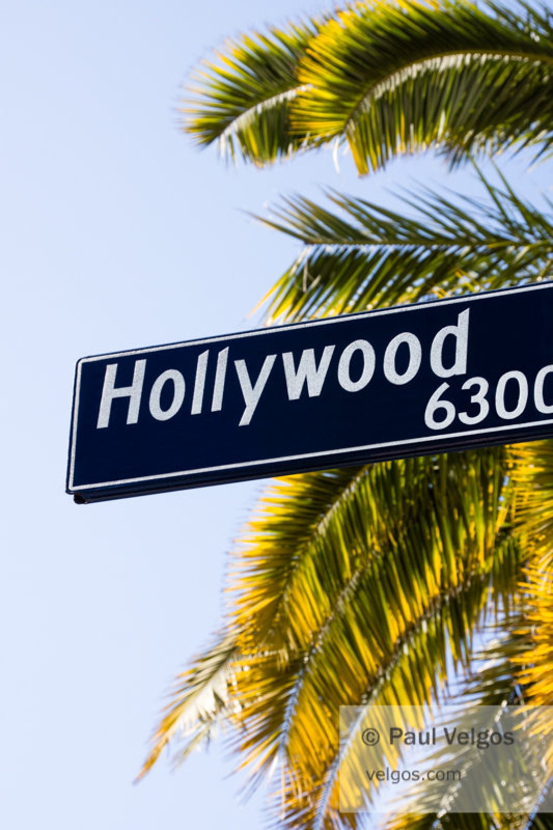 Hollywood Sign Print: Street Sign Poster, Hollywood Artwork, Los ...