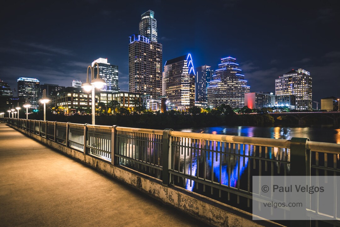 Austin Skyline Print: Austin Skyline Photo, Austin City Canvas, Austin ...