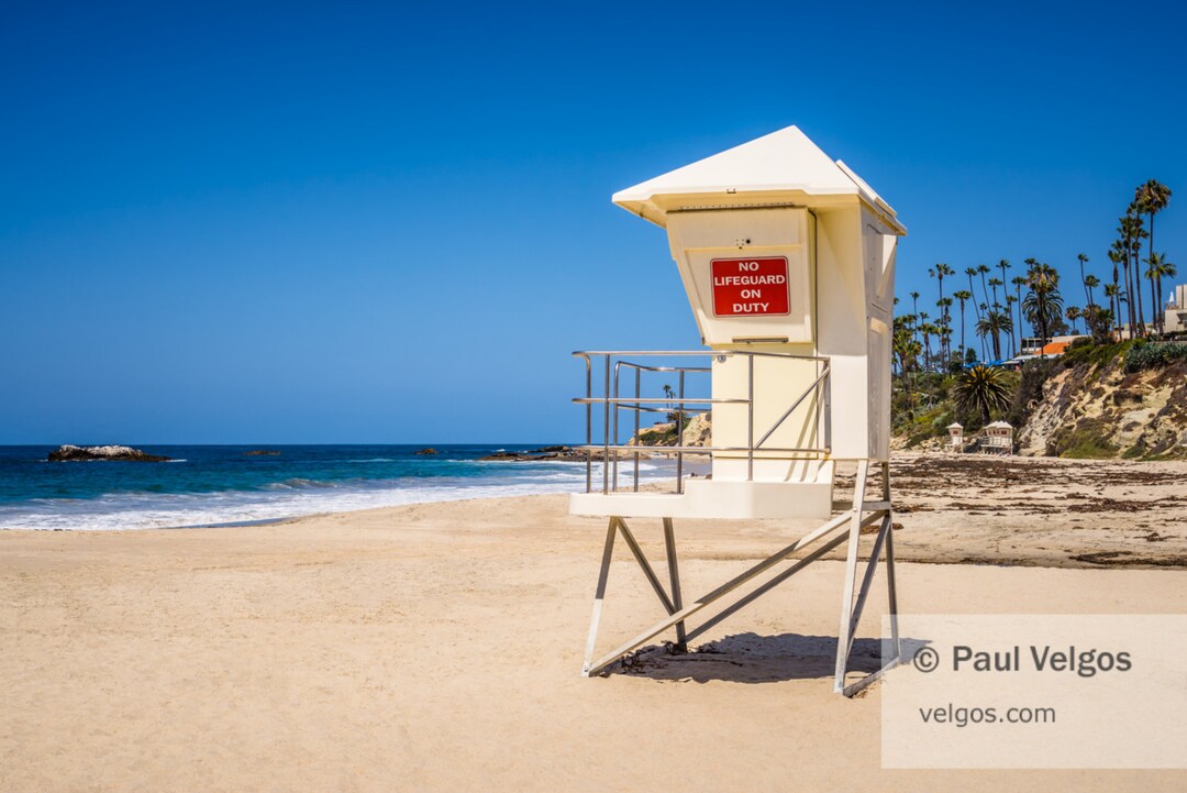 Lifeguard Tower Art: Lifeguard Stand Art, Laguna Beach Print, Lifeguard ...