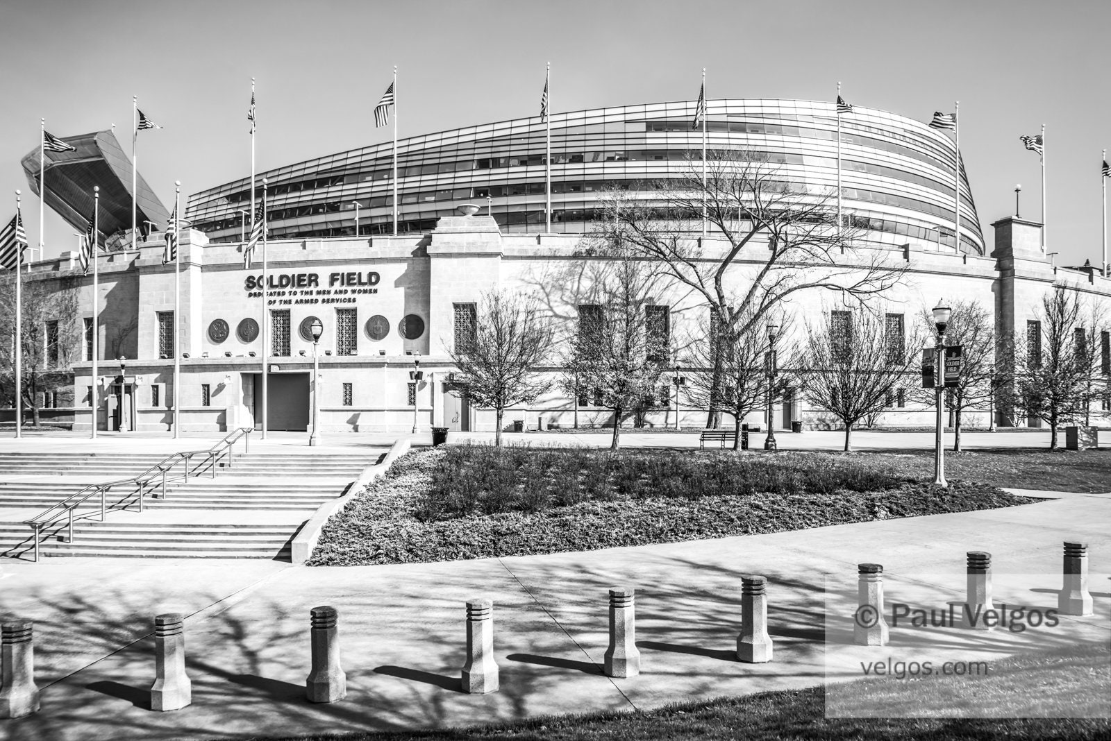 Soldier Field Print: Soldier Field Poster, Soldier Field Photo, Chicago ...