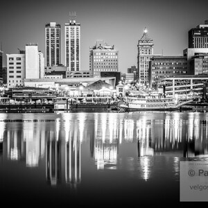 Peoria Skyline Print: Peoria IL Poster, Peoria Cityscape Art, Illinois ...