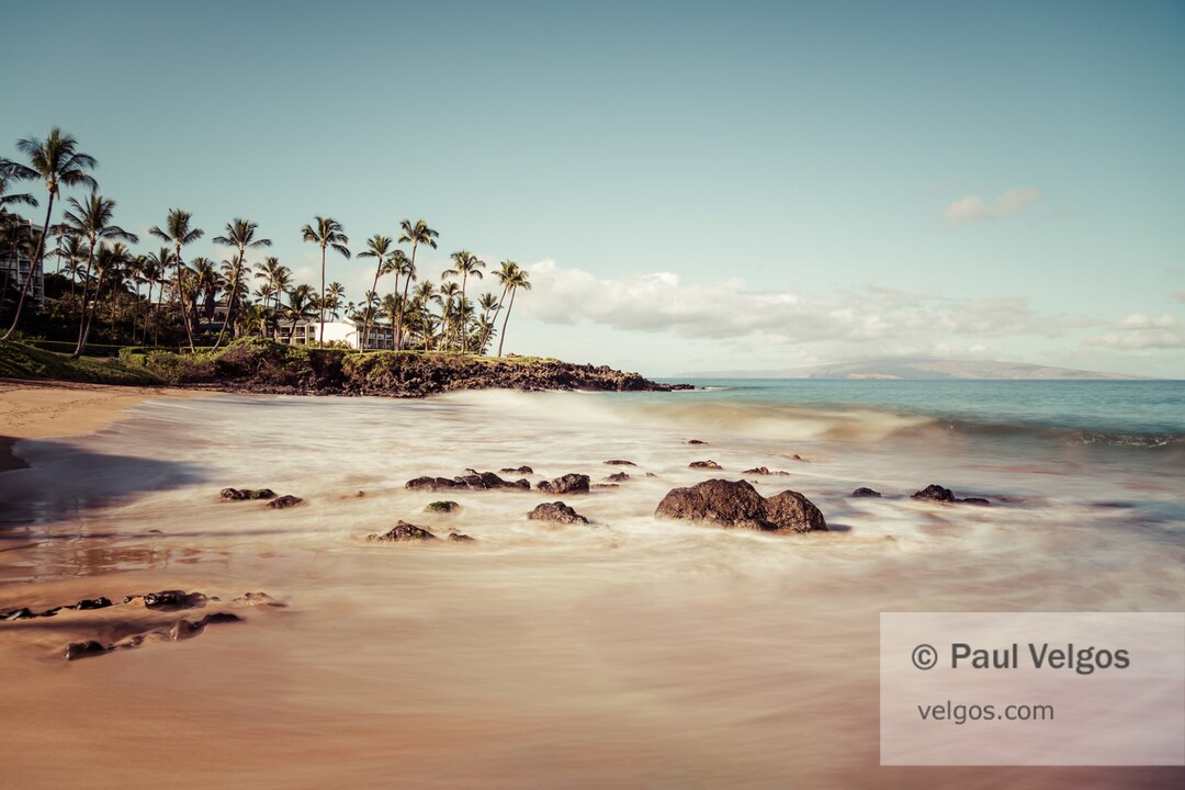 Maui Hawaii Poster: Maui Canvas Artwork, Ulua Beach Print, Maui Hawaii ...