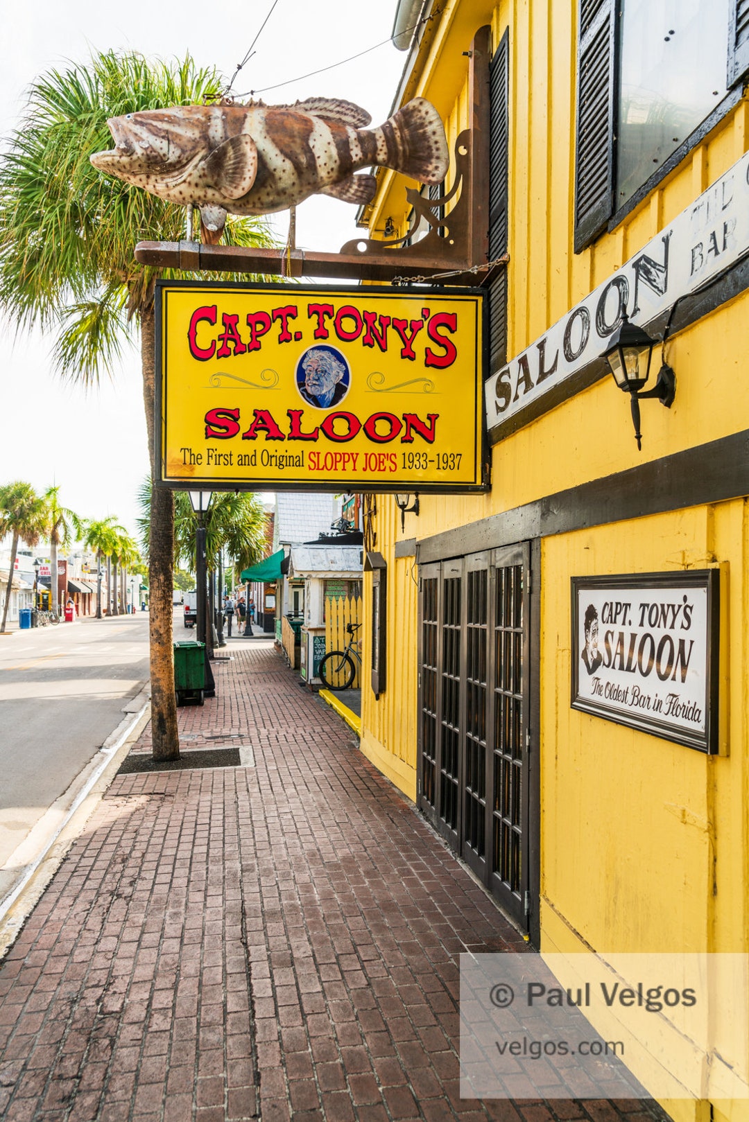 Captain Tony's Saloon Poster: Key West Print, Florida Keys Poster ...