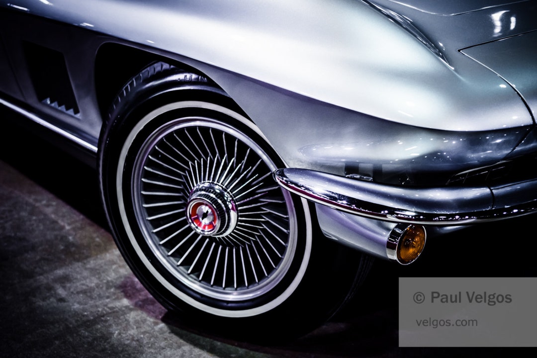Corvette Wall Art: Chevrolet Corvette Print, Vette Photography, Classic ...