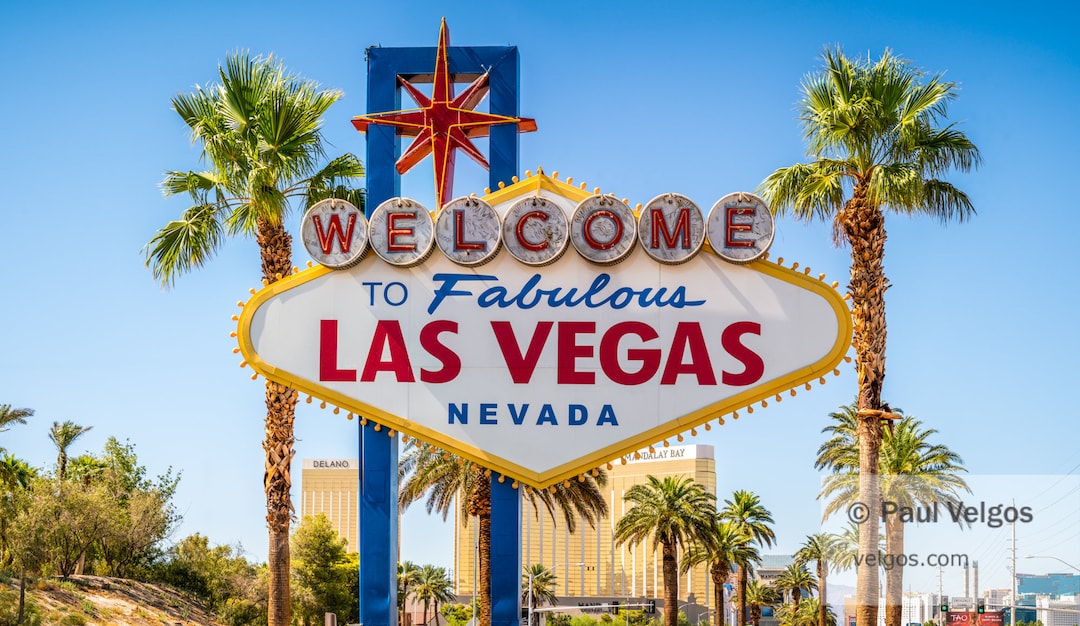 Las Vegas Sign Print: Welcome to Las Vegas Sign Photo, Las Vegas Canvas ...