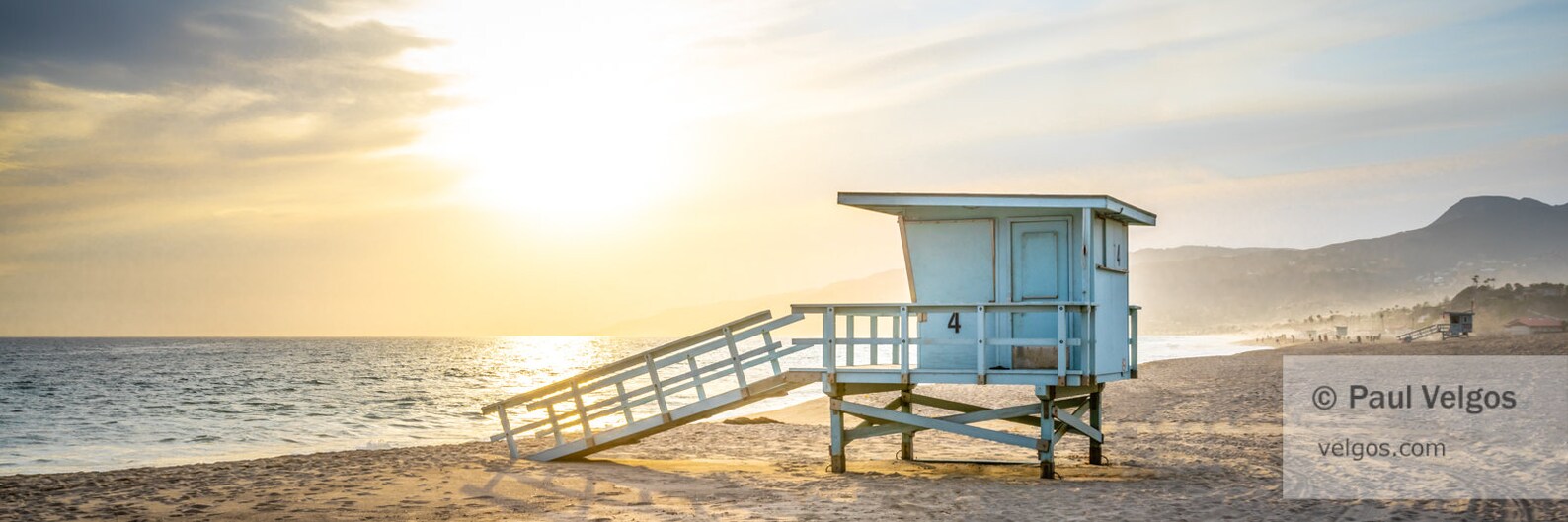 Malibu Beach Print: Lifeguard Tower Art, Malibu California Canvas Wall ...