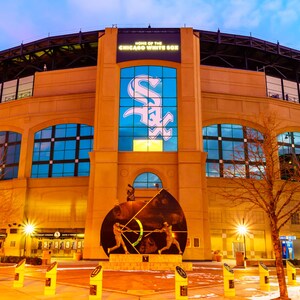 Guaranteed Rate Field Print: Chicago White Sox Poster, Comiskey Park ...