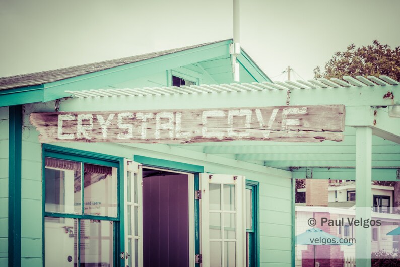 Crystal Cove Print: Newport Beach Poster, Crystal Cove Art, Southern ...