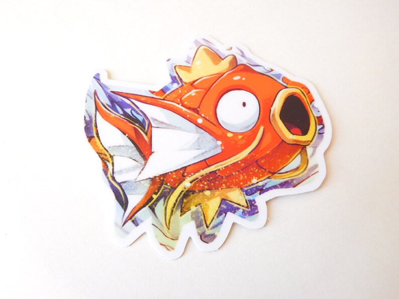 Magikarp Vinyl Sticker 3 Inch - Etsy