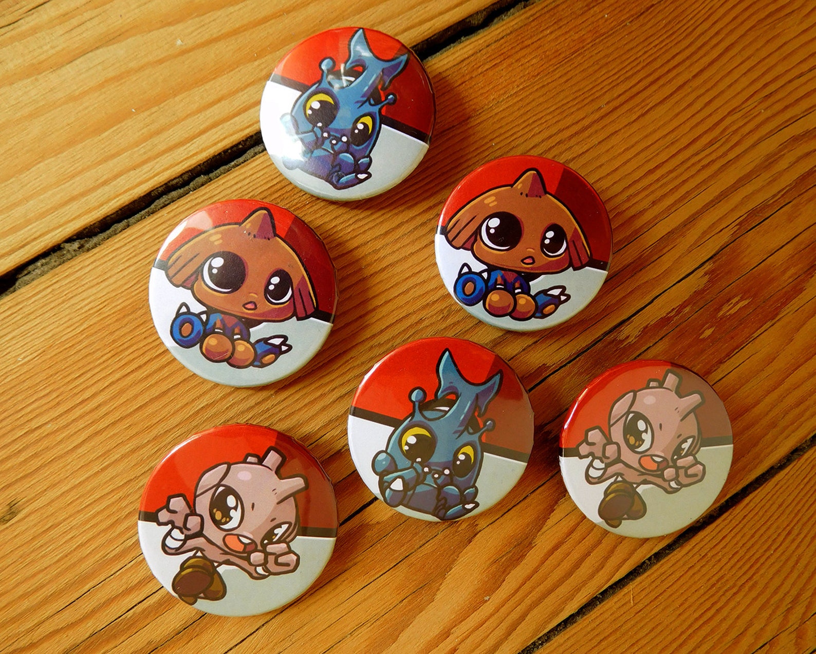 Pokemon Gen 2 Fighting Button Johto Tyrogue Hitmontop - Etsy
