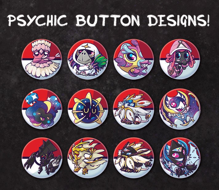 Psychic Type Pokemon Symbol