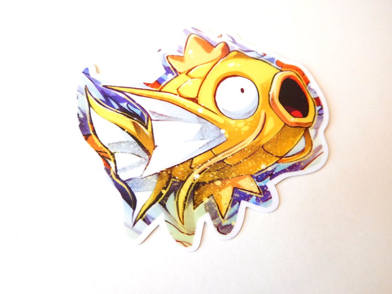 Magikarp Vinyl Sticker 3 inch | Etsy