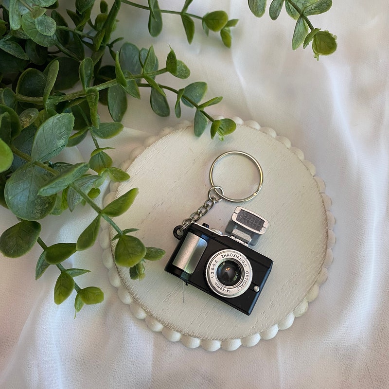 Camera Keychain - Etsy