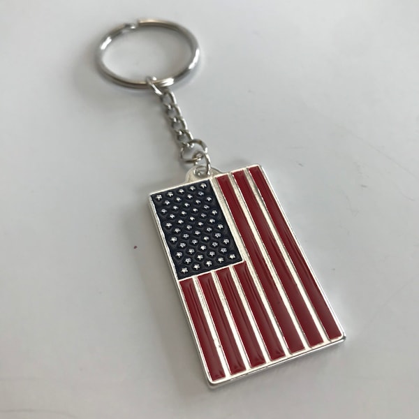 Flag Keychain - Etsy