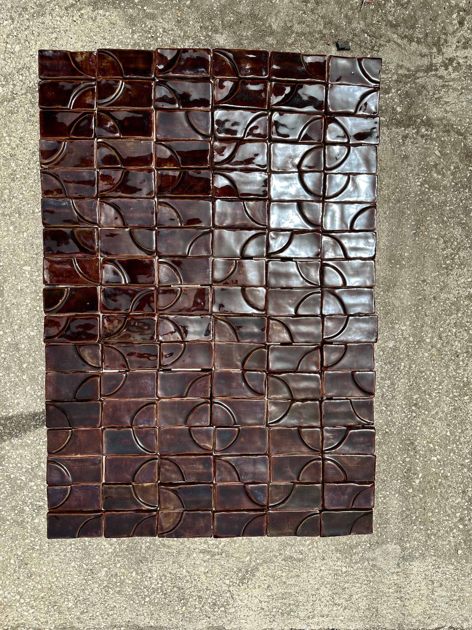 READY TO SHIP Lot of 270 Excess Malaga Toffee Tiles - Etsy UK