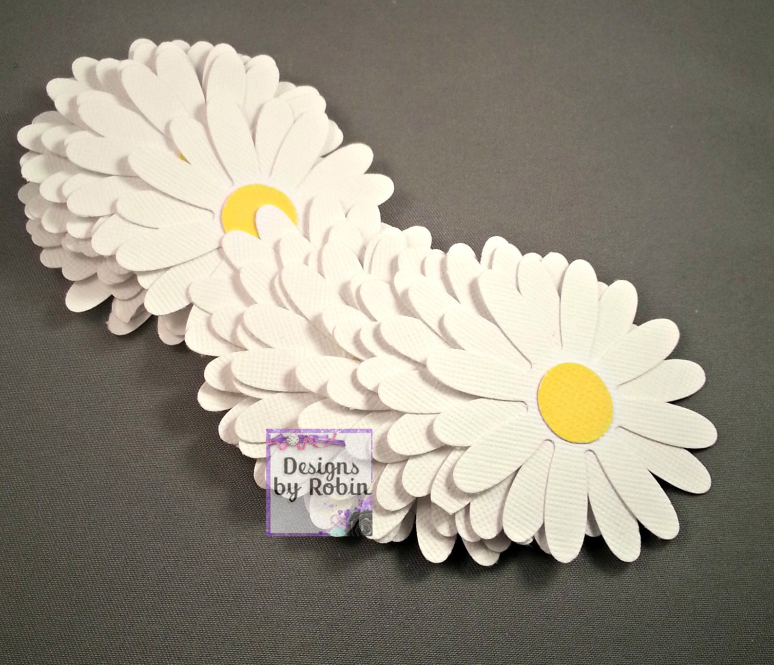 12 Daisy Cupcake Toppers Flower Cupcake Toppers Wildlife - Etsy