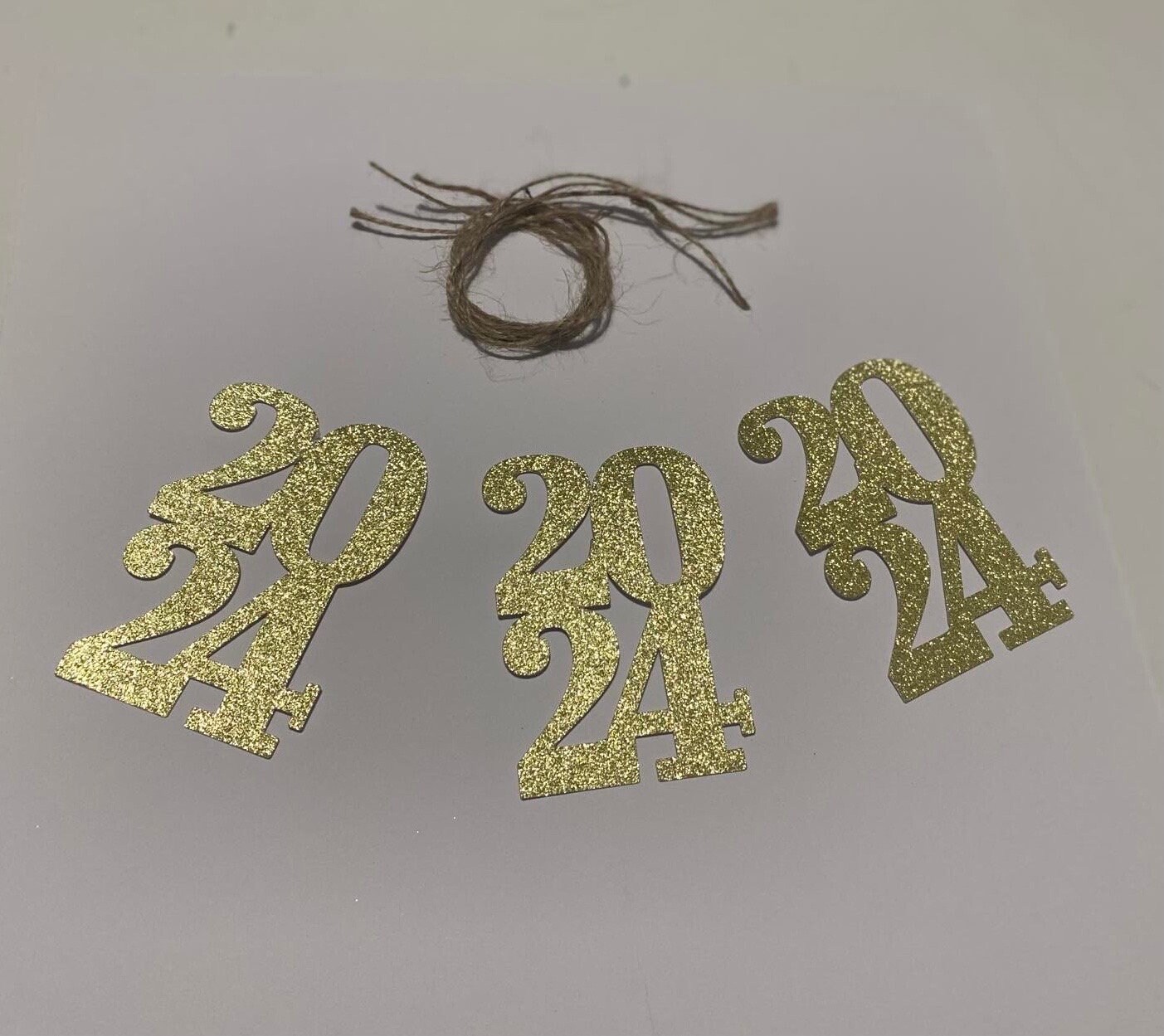 2025 Gold Graduation Gift Tags, Graduation Party Decorations, Congrats ...