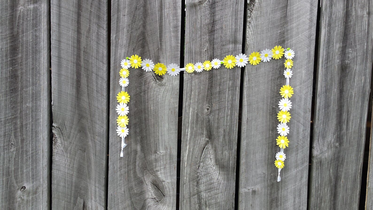 Daisy Paper Flower Chain Flower Garland Outdoor Wedding | Etsy