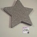 3 Inch Large Glitter Star Die Cuts, Silver Star Cut Outs- Outdoor Star ...