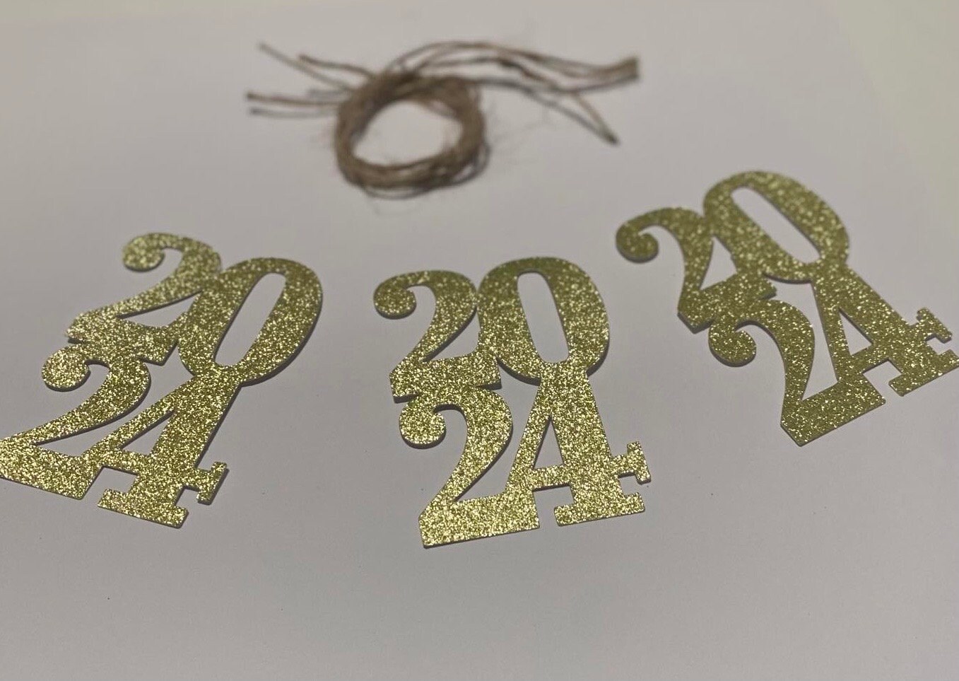 2025 Gold Graduation Gift Tags, Graduation Party Decorations, Congrats ...