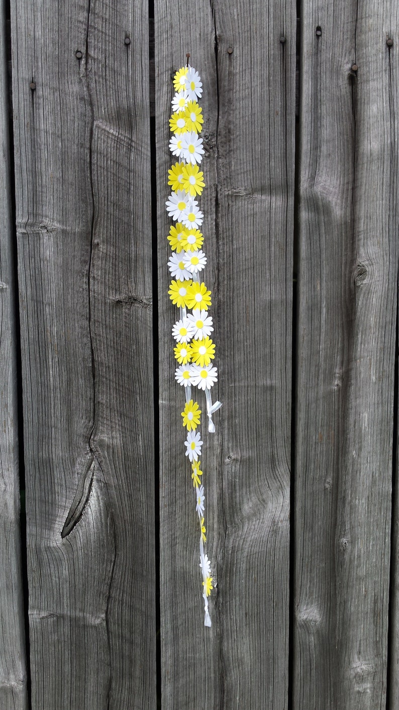 Daisy Paper Flower Chain Flower Garland Outdoor Wedding | Etsy