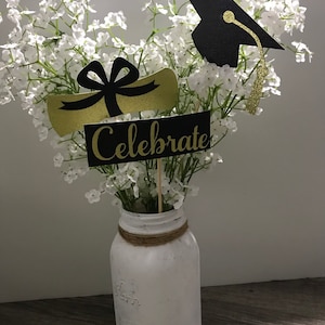 2024 Graduation Decorations, Graduation Centerpiece Sticks, Class of ...