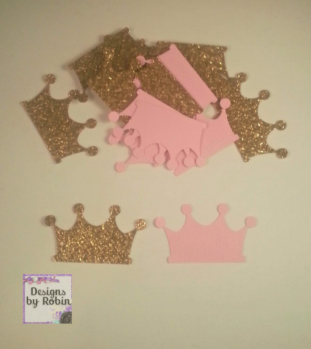 100 Crown Confetti, Gold Confetti, Gold Crown, Princess Confetti, Royal ...
