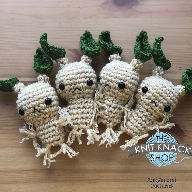 Mandrake Pattern Amigurumi Pattern diy crochet doll | Etsy